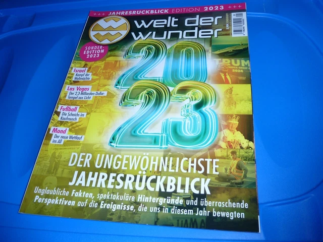 WELT DER WUNDER Magazin / Jahresrückblick SonderEdition 2023 EUR 2,60 - PicClick DE