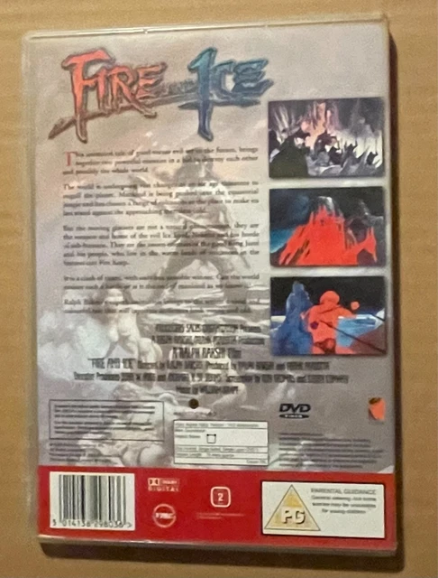 FIRE AND ICE (DVD, 2006) Ralph Bakshi, Frank Frazetta £21.95 - PicClick UK