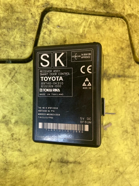 2019-23 TOYOTA HILUX Invincible X 2.8 Smart Door Control Module 89740 ...