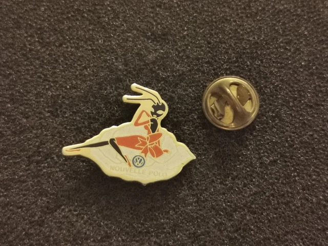PIN'S FOURMIE DAME Nouvelle Polo Voiture Volkswagen - Pin Pins L20 EUR ...