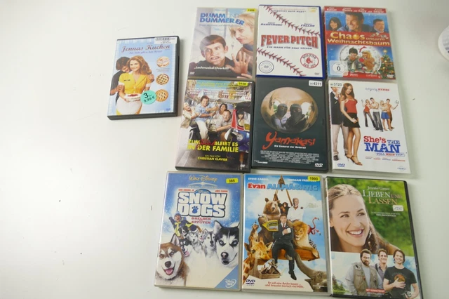 10 FILME DVD Film für die Familie ab 6 Jahre Komödie Krimi Liebe Kinder ...