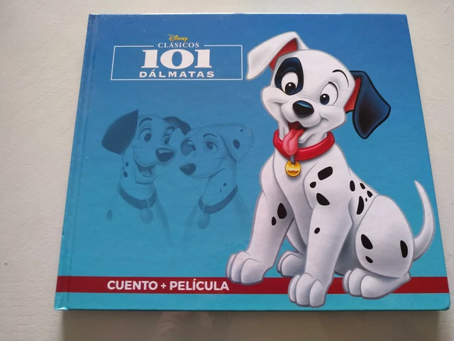 101 DALMATIANS CUENTO Book + Film DVD + Extras Spanish Latin English ...