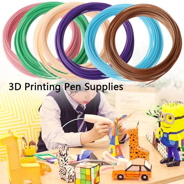 3D PRINTING PEN Supplies Model Printer Tool PLA Filaments Drawing ...