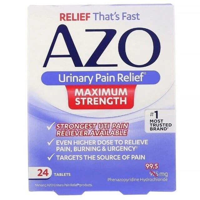 AZO, URINARY PAIN Relief®, 30 Tablets UK, Exp. 11/26 £17.49 - PicClick UK