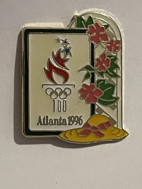 VINTAGE 1996 AUTHENTIC OLYMPIC GAMES ATLANTA 100 COLLECTION PIN $10.00 ...