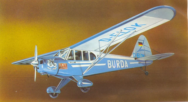 PLAN DE CONSTRUCTION Hegi Burda-Piper avec notice de montage - Rare ! EUR 29,90 - PicClick FR