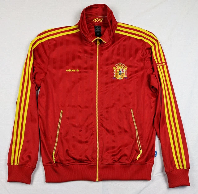 VINTAGE ADIDAS SPAIN Soccer Football Track Jacket Men Size XL 1978 ...