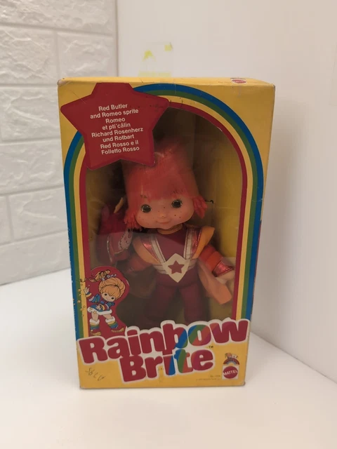RAINBOW BRITE RED Butler And Romeo Sprite MIB Mattel EUR 159,90 ...