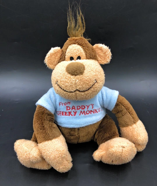 CUDDLE CREW FROM Daddy’s Cheeky Monkey 7” Sitting Plush Soft Toy ...