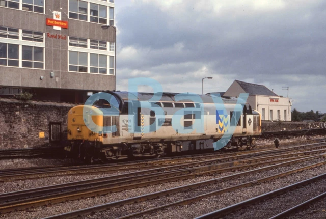 35MM RAILWAY SLIDE of Class 37 37902 @ Newport Copyright to Buyer £4.99 ...