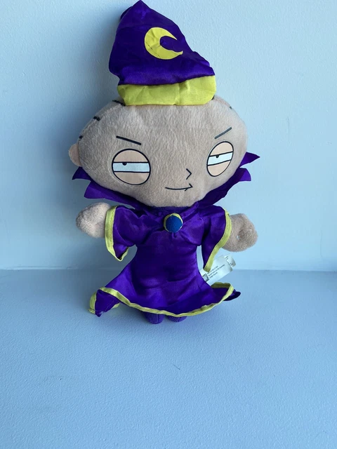 FAMILY GUY STEWIE Griffin Purple Wizard Plush 2009 20th Century FOX £15 ...