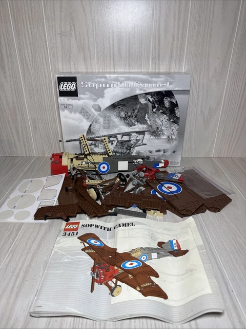 LEGO CREATOR EXPERT WWI Sopwith CAMEL Bi Plane 3451 boîte noire et ...