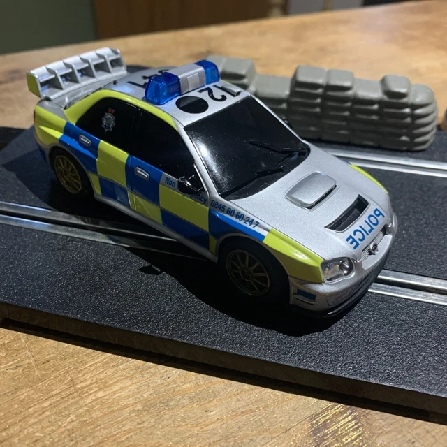 SCALEXTRIC C3068 SUBARU Impreza 2006 Police car £65.00 - PicClick UK