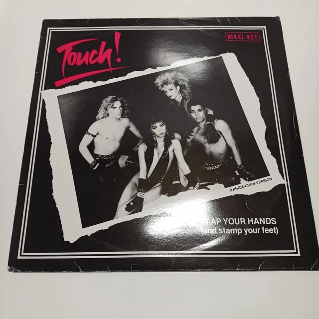 VINYLE MAXI 45T Touch !-Clap Your Hands-ROCK Français-1986-TBE EUR 5,00 ...
