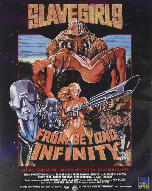 SLAVE GIRLS FROM Beyond Infinity (Blu-ray) Cayton Beal Scribner (US ...
