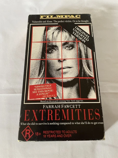 Farrah Fawcett Extremities Vhs Tape Original Unedited Version 20 00