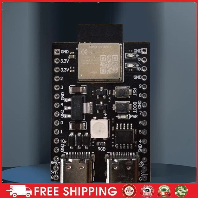 ESP32/ ESP32-S3/ESP32-C3 ENTWICKLUNGSBOARD Dual Typ-C (ESP32-C3) EUR 6,02 - PicClick DE