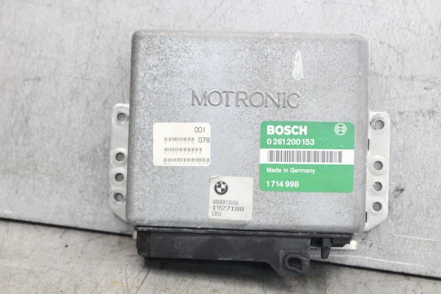 BMW E30 ENGINE Control Unit ECU DME 0261200153 1714998 325i 325ix 525i ...