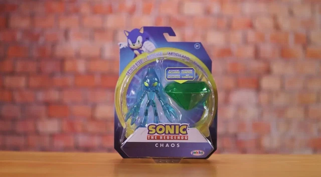 SONIC THE HEDGEHOG Chaos w/ Green Master Emerald 4 SONIC THE HEDGEHOG Chaos w/ Green Master Emerald 4