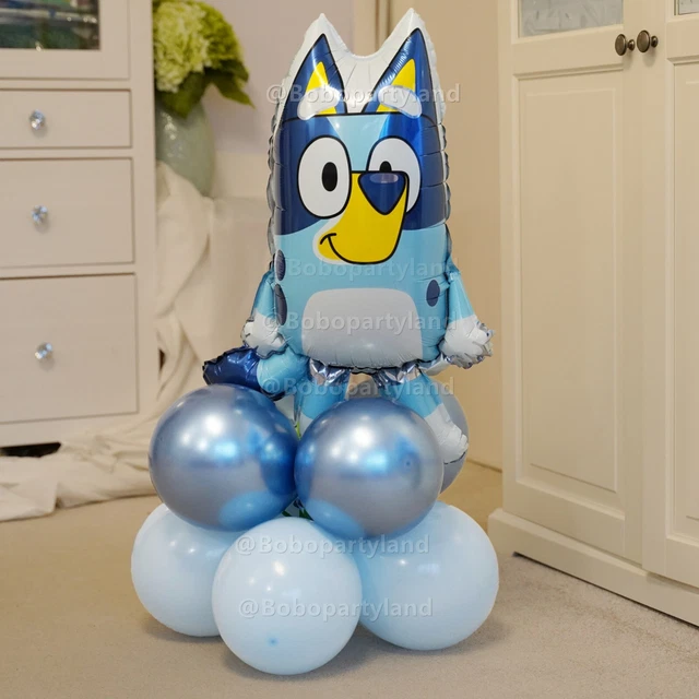 BLUEY BALLOONS DISPLAY Stand Kids Bingo Bluey Birthday Supplies Party ...
