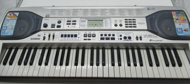 CASIO LK-90TV 61 Key Electronic Keyboard with Karaoke Feature ...