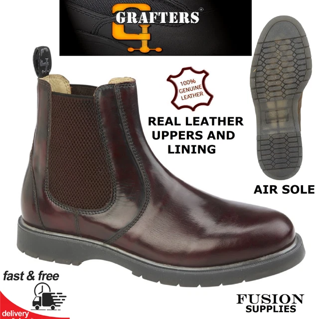 CHELSEA LEATHER BOOTS,RED Oxblood Hi Shine, Mod, Soul,Scooter 60'S ...