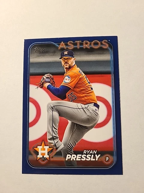 RYAN PRESSLY 2024 Topps bleu parallèle #331 Houston Astros EUR 1,85 ...