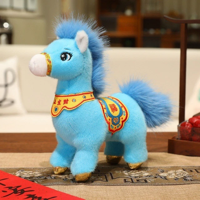 YEAR OF THE Horse Plush Toy With Pp Cotton Filling For Chinese New Year ...