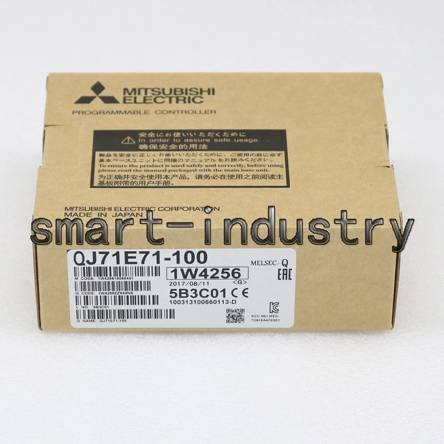 NEW MITSUBISHI QJ71E71-100 ETHERNET I/F UNIT MELSEC-Q $619.00 - PicClick