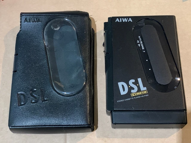 RARE AIWA STEREO Cassette Player Walkman HS-P202 with Case £149.99 ...