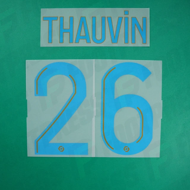 FLOCAGE OFFICIEL - Olympique de Marseille, Thauvin, 2021/2022, Home ... FLOCAGE OFFICIEL - Olympique de Marseille, Thauvin, 2021/2022, Home ...