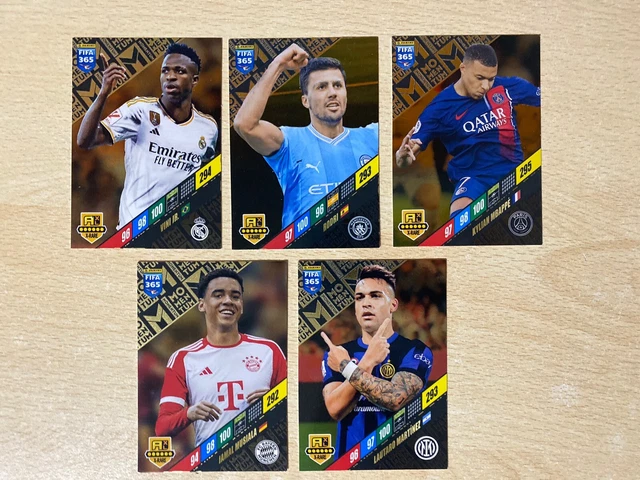 PANINI ADRENALYN FIFA 365 2024 Full Set Momentum 5 Cards (M1-M5) EUR 6 ...