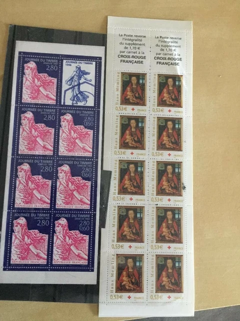 CARNETS DE TIMBRES France neufs CARNET Croix rge 3840 YT et BC2992 Semeuse 1903 EUR 10,00 ...