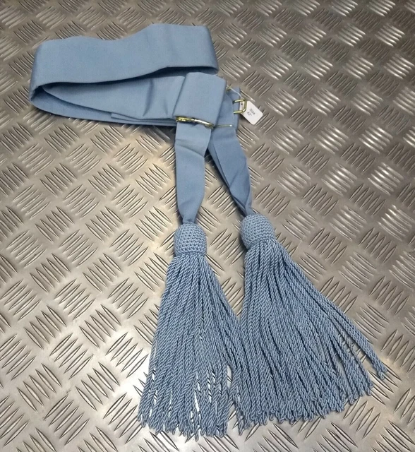 RAF DISTRIBUTION OFFICIERS Royal Air Force Cérémonial Bleu Taille Sash ...