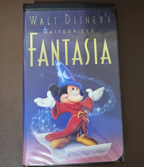MICKEY MOUSE FANTASIA VHS Tape Walt Disney’s Masterpiece 1991 Clamshell ... MICKEY MOUSE FANTASIA VHS Tape Walt Disney’s Masterpiece 1991 Clamshell ...
