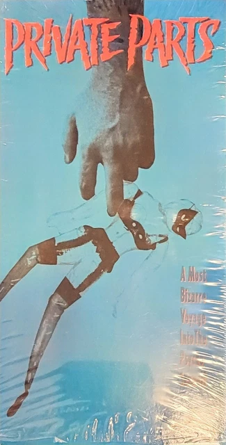 PRIVATE PARTS (1972) MGM VHS release 1991) Rare Horror Slasher Paul ...