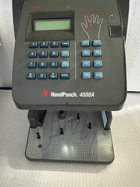HANDPUNCH 4000 w/ Ethernet , works w/ Jantek 1 Year Warranty $1,499.00 ...