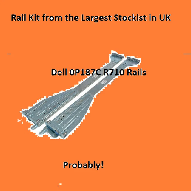 NEW - DELL PowerEdge R710 2U Server Rack Rail Kit 0P188C 0R088C Genuine ...