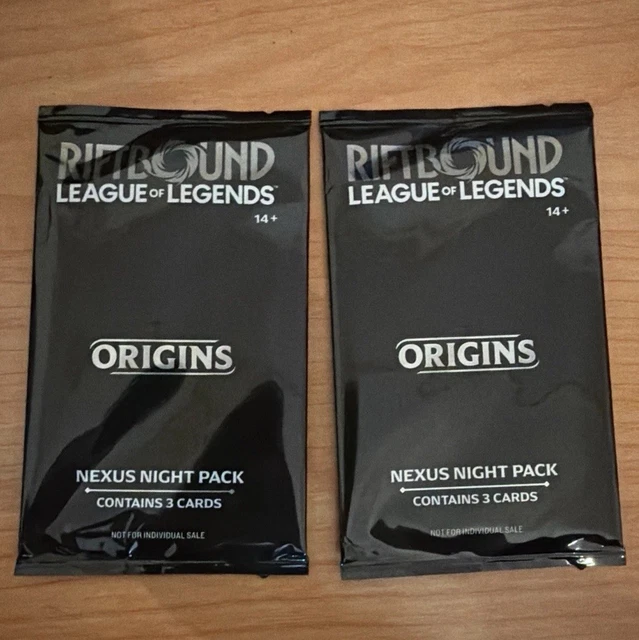 RIFTBOUND LEAGUE OF Legends Nexus Night Pack Origins EUR 20,00 ...