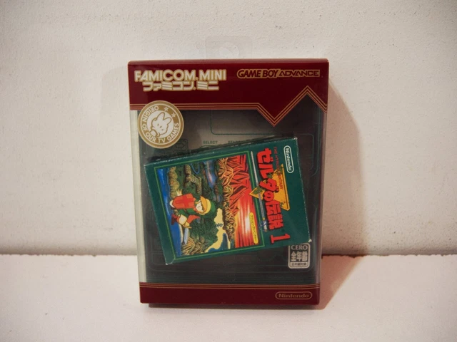 FAMICOM MINI THE Legend of Zelda Nintendo Game Boy Advance GBA NTSC ...