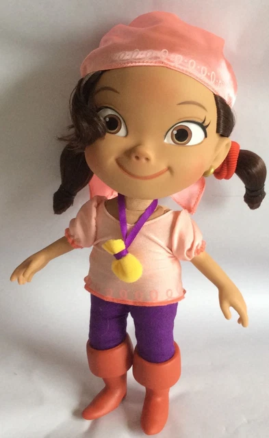 DISNEY STORE - Izzy Jake & The Neverland Pirates Talking Doll 12" £32. ...
