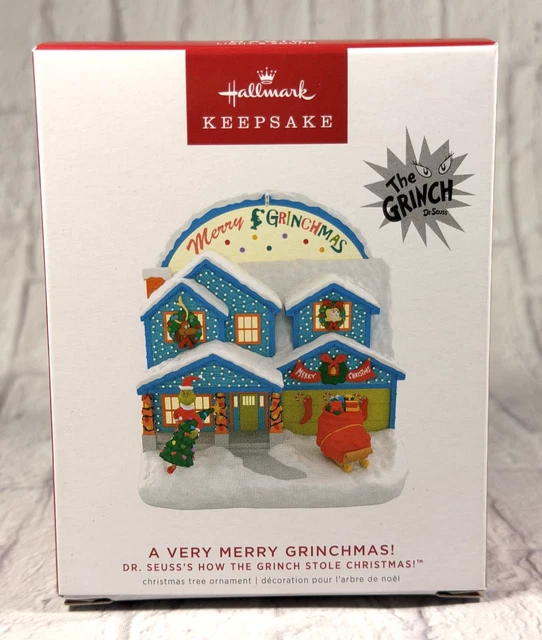 2022 HALLMARK A VERY MERRY GRINCHMAS! Keepsake Ornament, Dr. Seuss ...