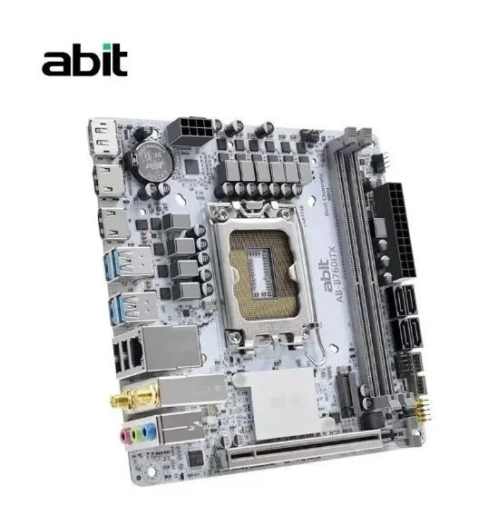 MOBO ABIT B760I 17x17 motherboard for LGA 1700 12/13th generation ...