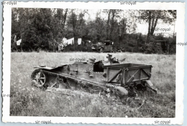 RENAULT UE CHENILLETTE Wehrmacht Beute Panzer - WK2 Foto 10x7cm EUR 14 ...