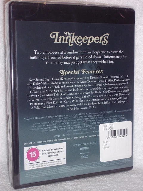 INNKEEPERS (4K/BLU-RAY, 2025) Ti West scary horror Sara Paxton Alison ...