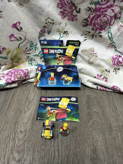 LEGO DIMENSIONS THE Simpsons 71211 Bart and Gravity Sprinter £8.95 ...