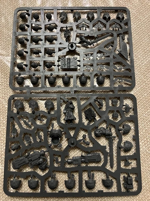 WARHAMMER 40K DARK Angels Deathwing Assault Upgrade Sprue Games ...
