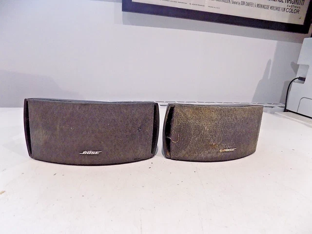 BOSE SATELLITE CINEMATE 321 Pair of Speakers UNTESTED Sold as SPARES ...