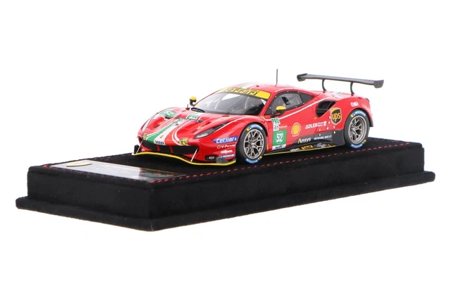 FERRARI 488 GTE Evo BBRC266B BBR Models Modelauto 1:43 2021 Sam Bird ...