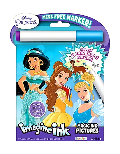 Classic Disney Princess Magic Ink Coloring Book Super Set 3 Imagine
